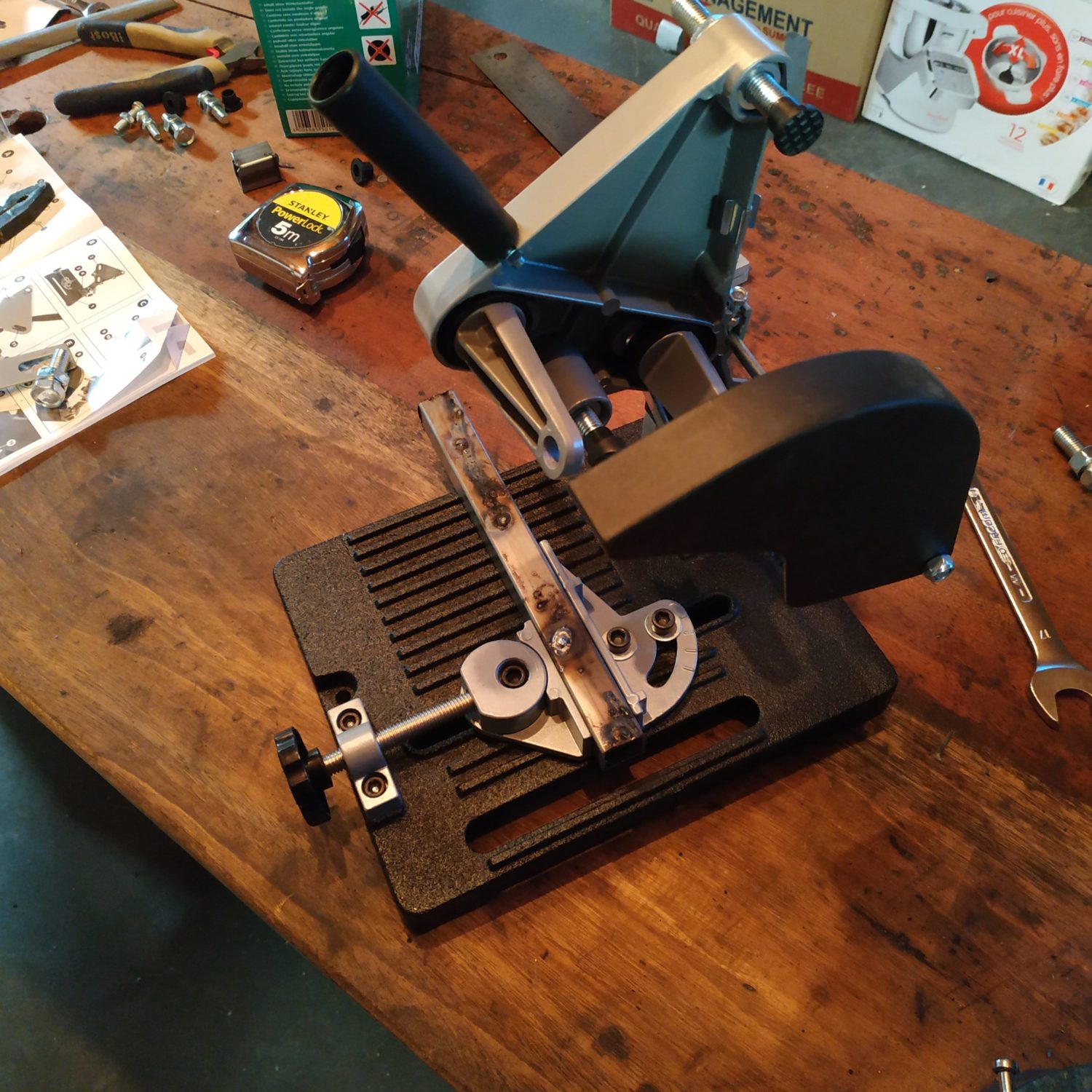 Unboxing: support de précision pour disqueuse